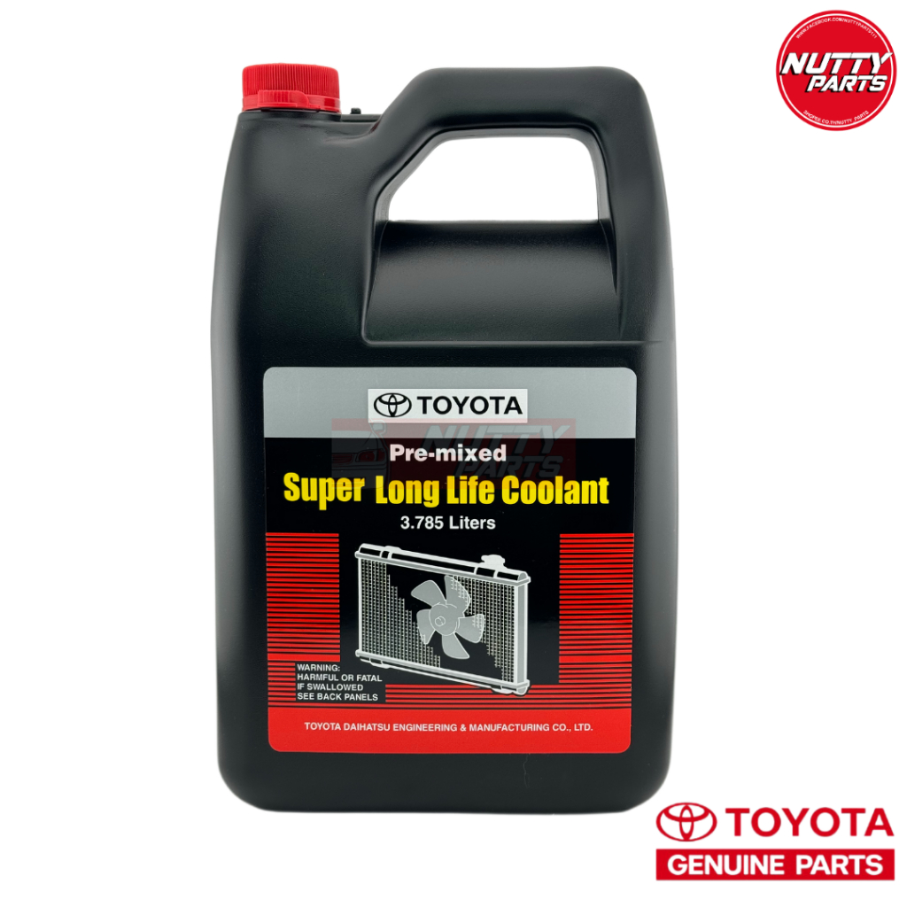 แท้ TOYOTA Pre-mixed Super Long Life Coolant น้ำยาหม้อน้ำ น้ำยาหล่อเย็น โตโยต้าสูตรพิเศษ 3.785L ...