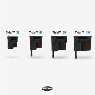 Seachem Tidal Power Filters กรองแขวนตู้ปลาคุณภาพสูง โดยแบรนด์ Sicce ...