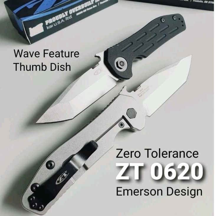 มีดพับ ZT 0620, Emerson design | Shopee Thailand