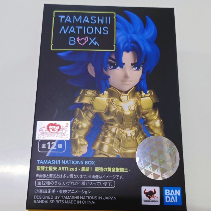 กล่องสุ่ม Saint Seiya ARTLIIZED Blind BOX Bandai TAMASHI BOX Gold Saint ...