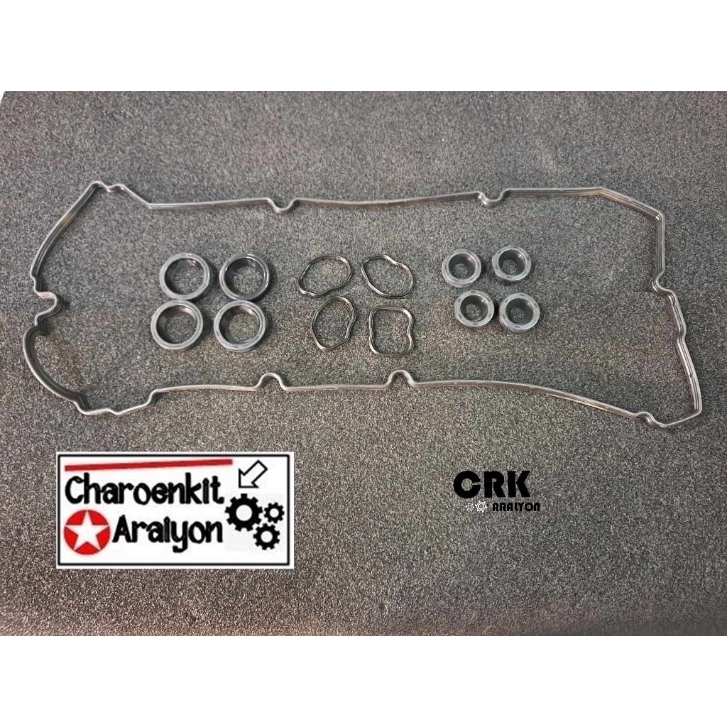 ชุด 1 คัน ยางฝาวาล์ว + ซีลเบ้าหัวฉีด + กันฝุ่น MITSUBISHI มิตซูบิชิ ...