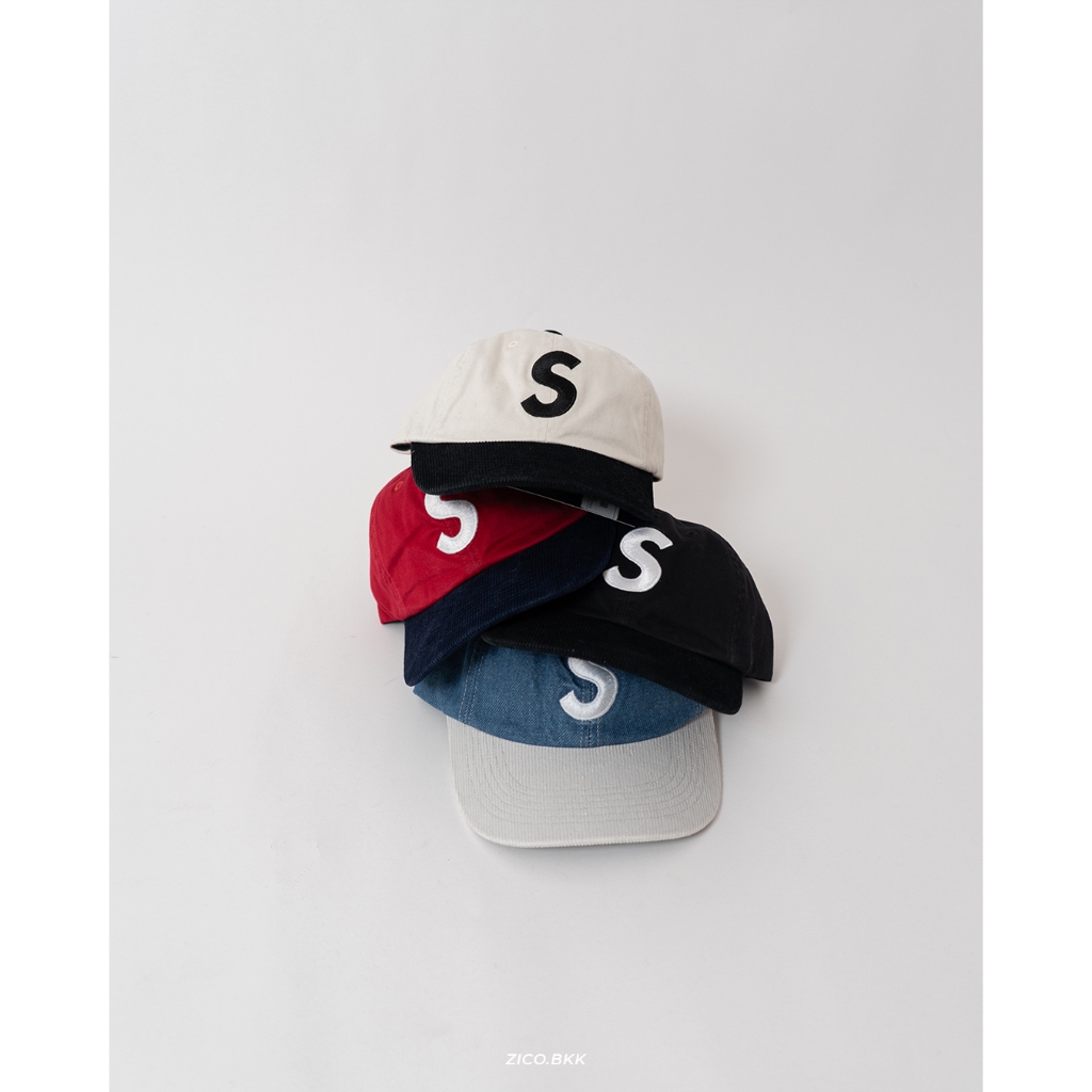 Supreme S Logo 2 Tone Camp Cap (SS24) | Shopee Thailand