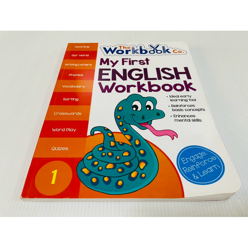 ใหม่ ตำหนิมุมปกงอตามภาพ Workbook My First English Workbook 100 บาท ...