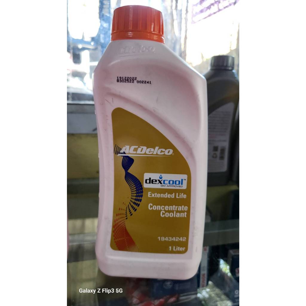 ACDelco น้ำยาหล่อเย็น (แบบผสมน้ำ) DexCool Extended Life Coolant 1 ลิตร ...