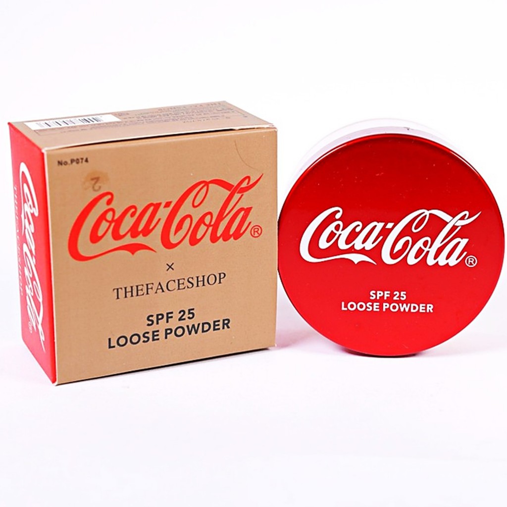 CoCa CoLa x The Face Shop Loose Powder แป้งฝุ่นเนื้อละเอียดบางเบาปกปิด ...