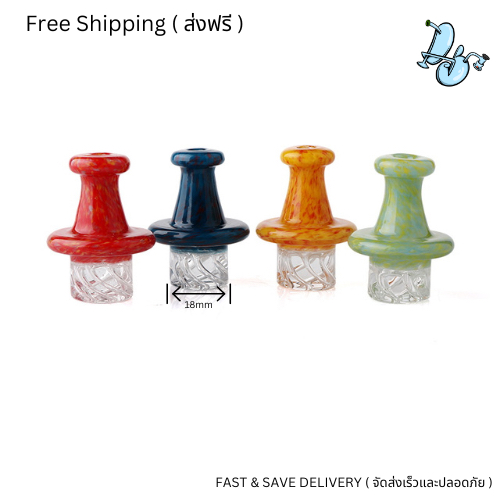 Spinning Glass Carb Cap - Precision Airflow Control - Dab Rig - Banger ...