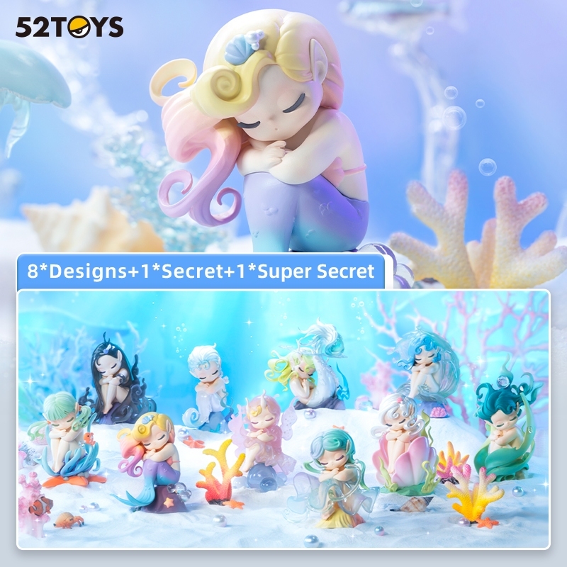 52TOYS Sleep Sea Elves Series Blind Box Figure Toy ของแท้ กล่องสุ่ม ฟิกเกอร์ โมเดล Blind box ...