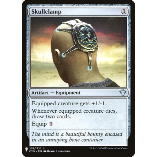 [MTG][Single][BRC] Skullclamp ระดับ Rare [ภาษาอังกฤษ] | Shopee Thailand