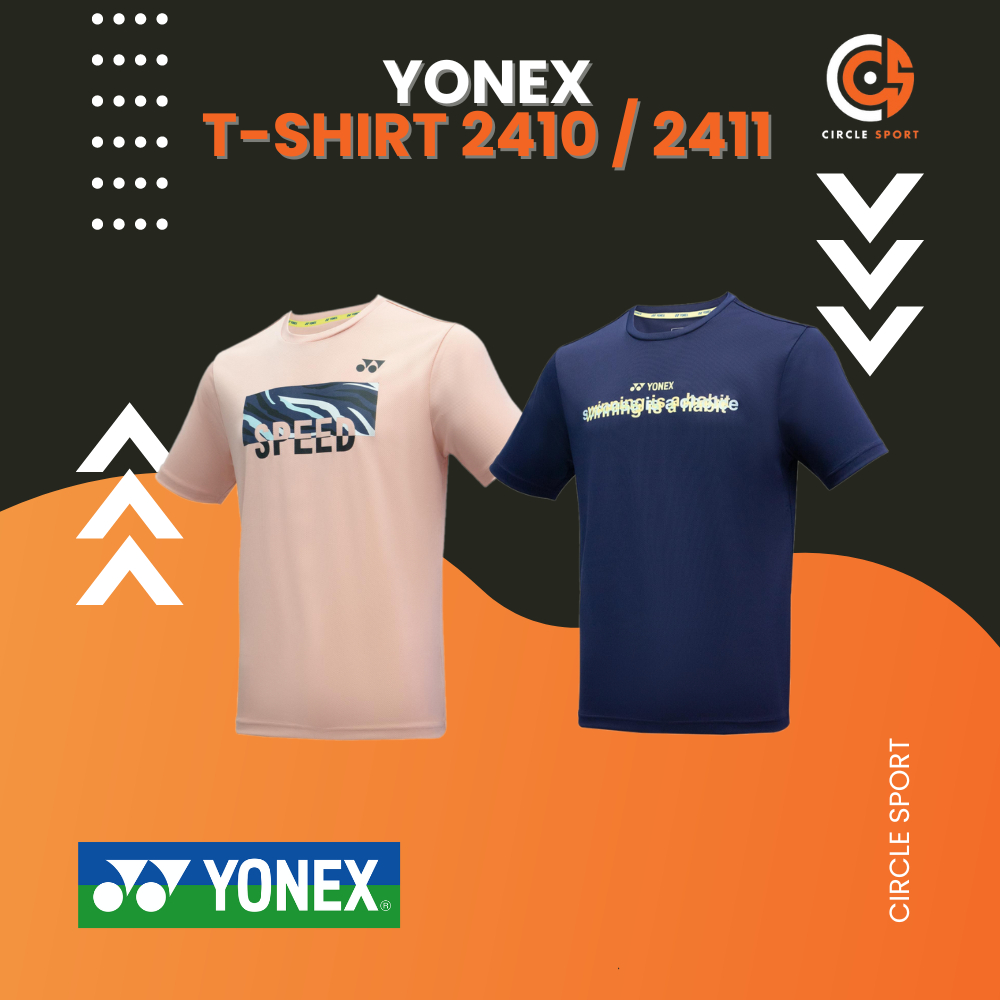 เสื้อแบดมินตัน Yonex Shirt Comfort Club 2410 / 2411 TRU-BREEZE (สินค้า ...