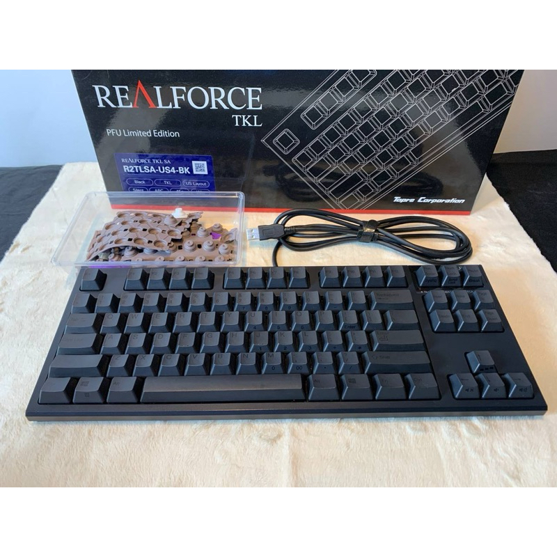 Realforce R2 PFU limited edition black tkl custom | Shopee Thailand