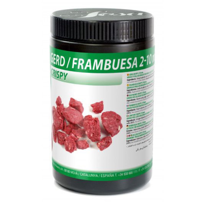 Sosa Raspberry Crispy 2-10 ml. 300g สำหรับตกแต่งขนมอาหารเพื่อเพิ่ม ...