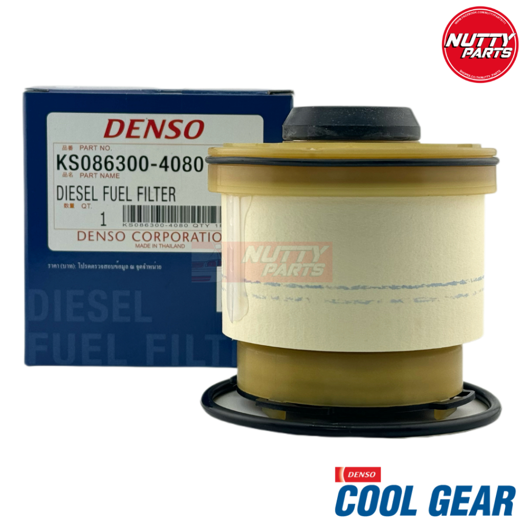 Denso กรองโซล่า กรองดีเซล FORD RANGER , FORD EVEREST 11-ปัจจุบัน ...