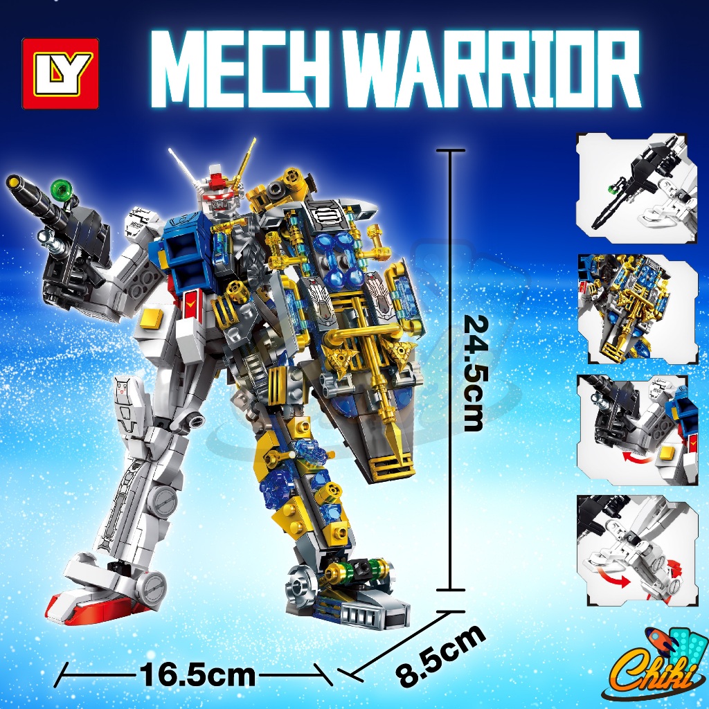 ตัวต่อ Sembo Block 11030-11033 หุ่นยนต์รบ MECH WARRIOR ตัวต่อหุ่นยนต์ ...