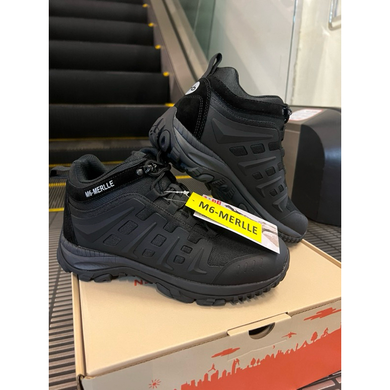 รองเท้า M6-MERLLE BLACK ใส่ทำงาน ใส่ออกกำลังกาย | Shopee Thailand