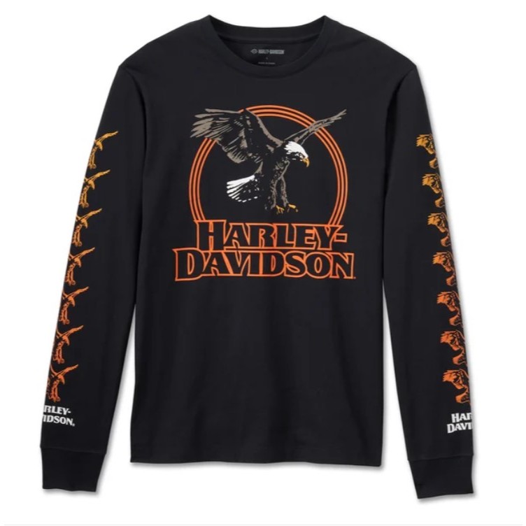 เสื้อยืดแขนยาวลิขสิทธิ์แท้จาก Harley Davidson 96530-24VM | Shopee Thailand