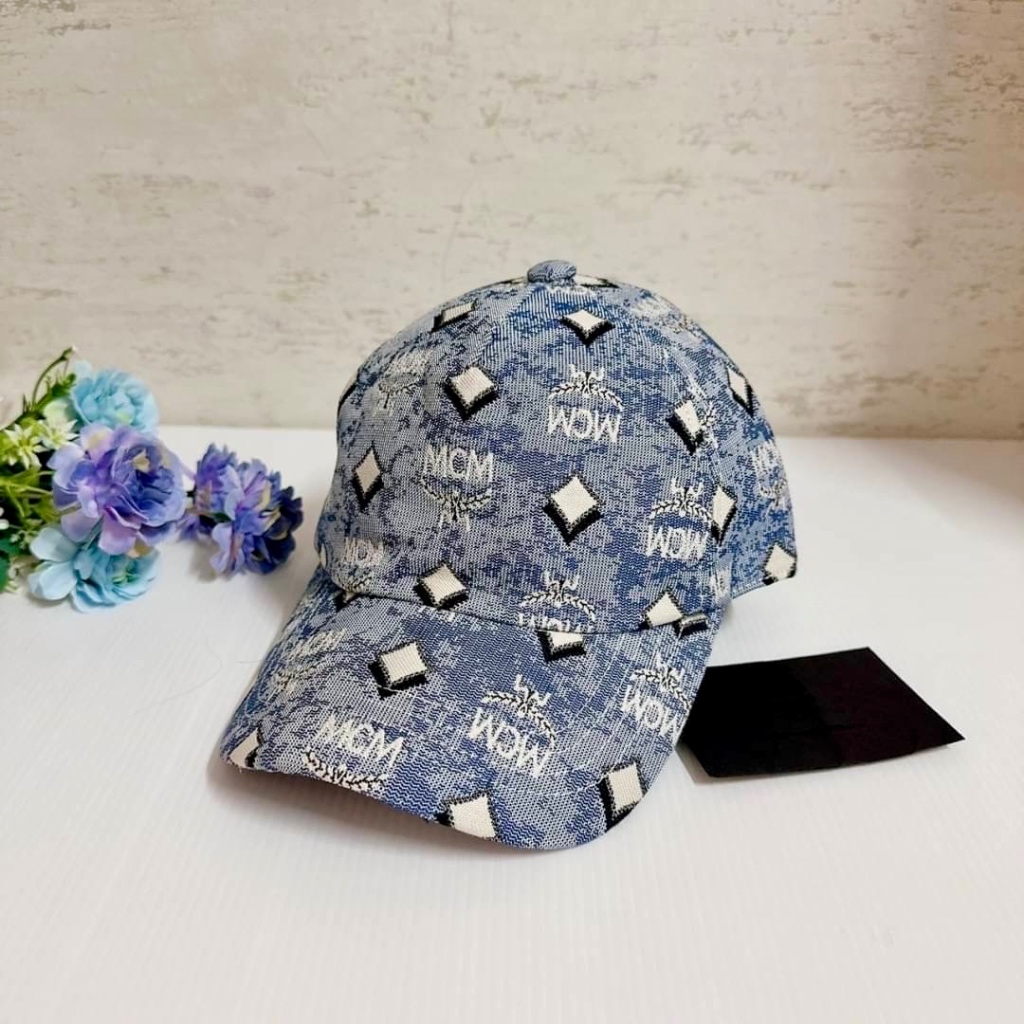 หมวก MCM JACQUARD SIGNATURE One Size | Shopee Thailand