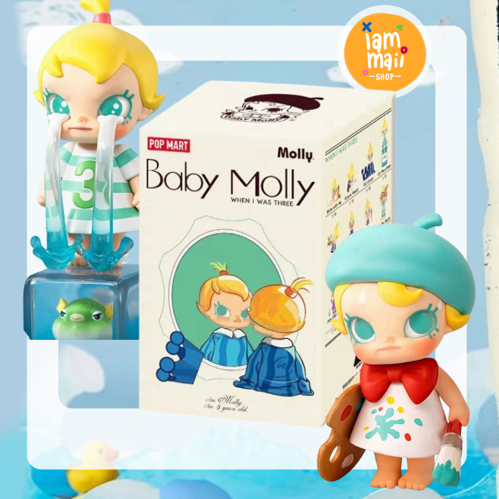 [จุ่มเดี่ยว] Baby Molly When I Was Three POPMART พร้อมส่ง | Shopee Thailand
