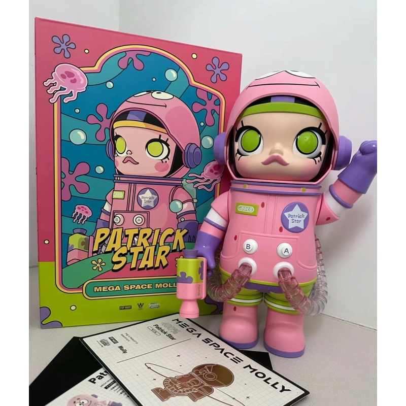PATRICK STAR MOLLY SPACE 400% POP MART | Shopee Thailand