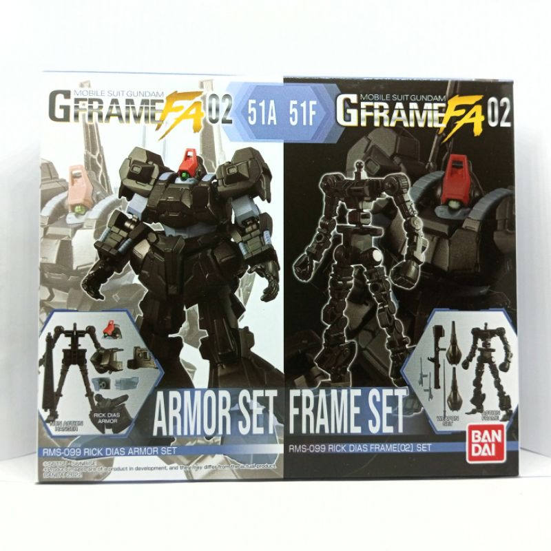 Mobile Suit Gundam G Frame FA 02 Action Figure Sazabi Rick Diaz Justice ...