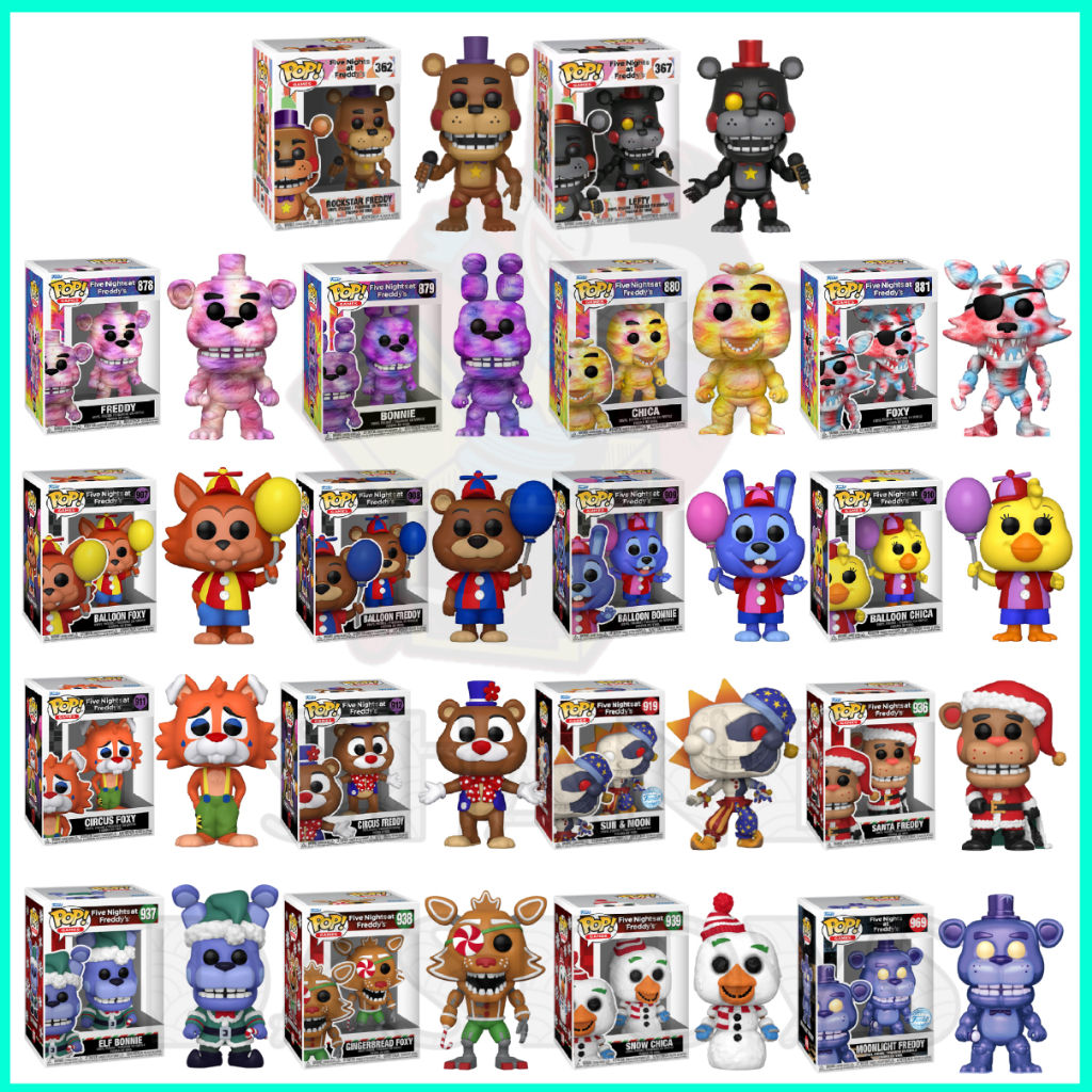{PRE-ORDER} Funko Pop! GAMES : FNAF Five Nights At Freddy’s | Shopee ...