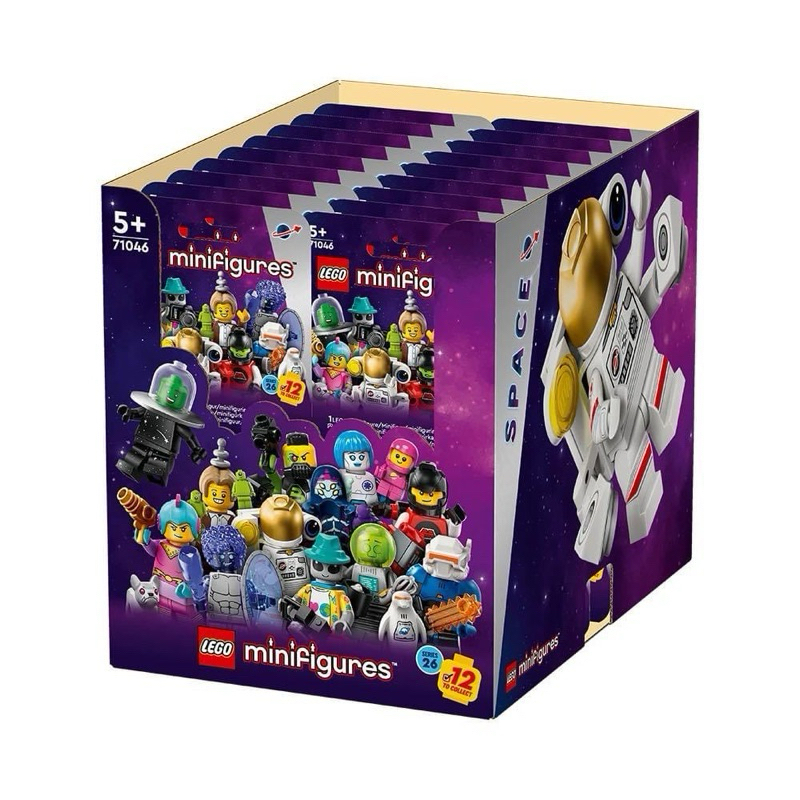 Lego 71046 Minifigures Series 26 ขายยกกล่อง 12 ตัว - Space Series CMF ...
