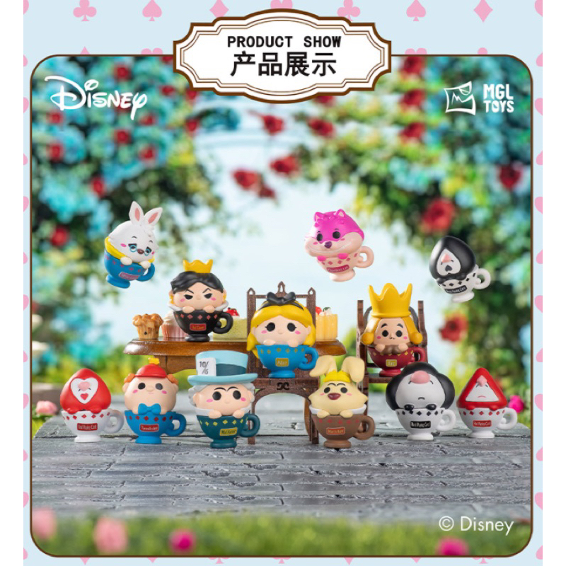 💥สินค้าพร้อมส่ง💥 กล่องสุ่ม Mini Beans Disney Alice in Wonderland ...
