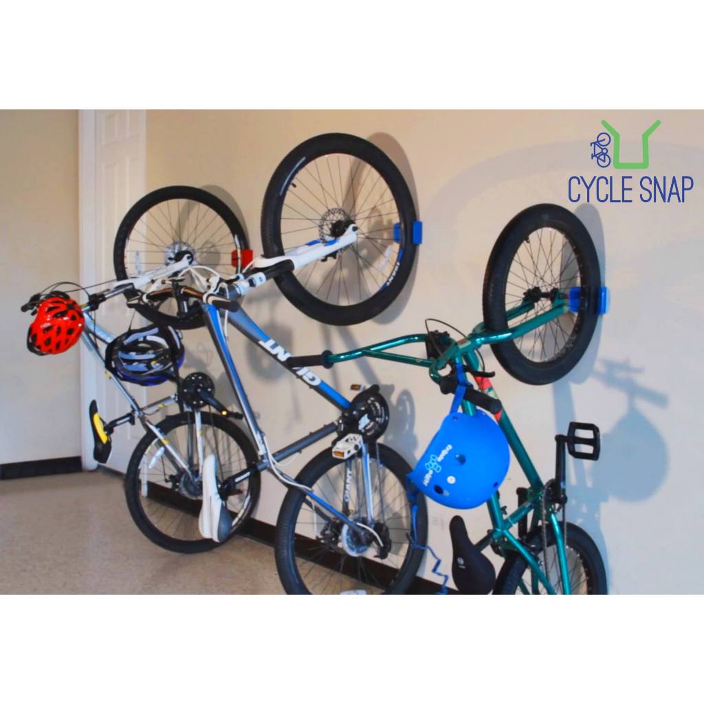Cycle Snap ที่จอดจักรยานแบบประหยัดพื้นที่ วางได้ทั้งแนวตั้ง และ แนวนอน ...