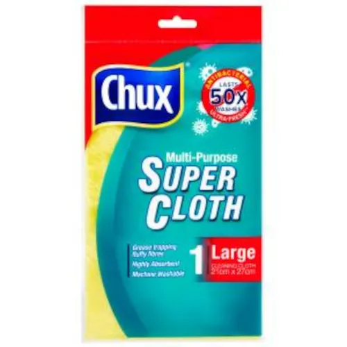 1แถม1 Chux super cloth ผ้าอเนกประสงค์ เช็ดคราบฝังแน่น คราบน้ำมัน ดูดซับ ...