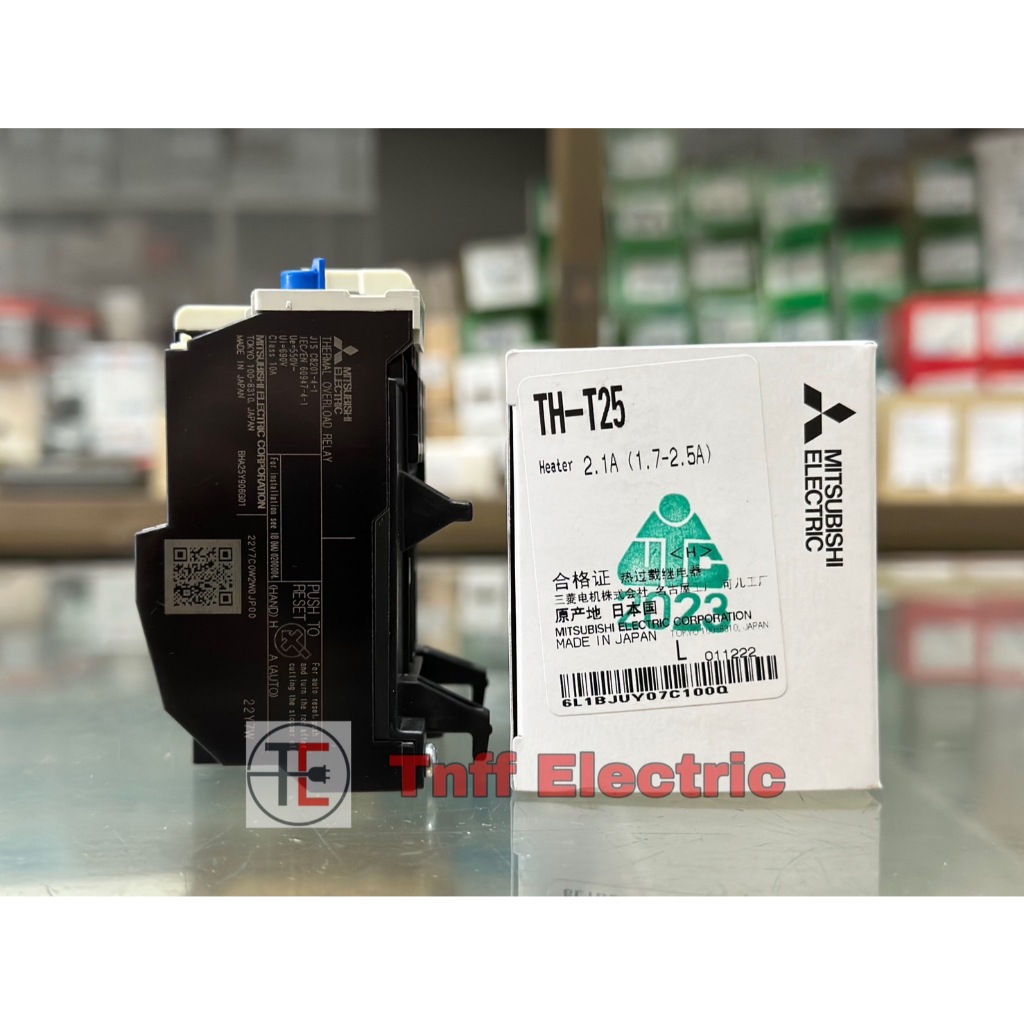 Mitsubishi TH-T25 (2.1A, 5A, 6.6A, 9A, 11A, 15A, 22A) โอเวอร์โหลด รีเลย ...