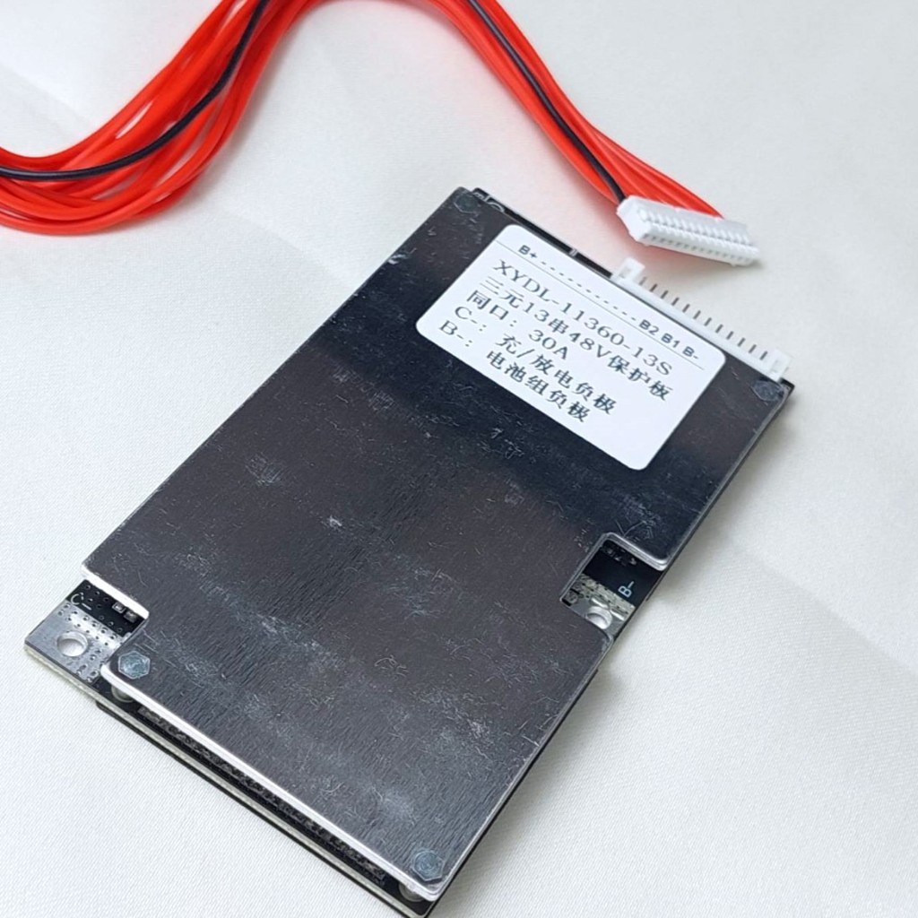 BMS 3.7v Passive Balancer ในตัว แผงป้องกันแบตเตอรี่ รถไฟฟ้า ( 48v 40A ...