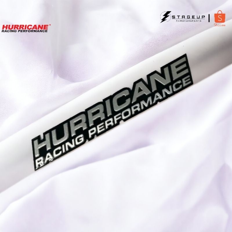 ใหม่ HURRICANE สติ๊กเกอร์ เพลท เพลทอลูมิเนียม STICKER ของแท้ จากโรงงาน ...