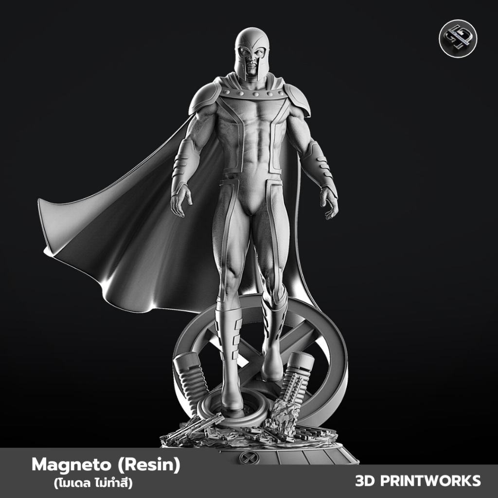 Magneto 3D Printing Model Figure แม็กนีโต X-Men งานละเอียดสวย สูง 20 cm ...