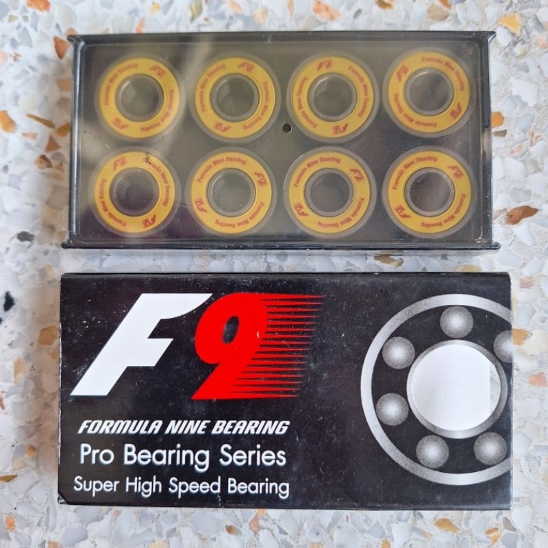 F9 Formula Nine Bearing ของแท้ ลูกปืนสเก็ตบอร์ด ลูกปืนเซิฟสเก็ต ของแท้ ...