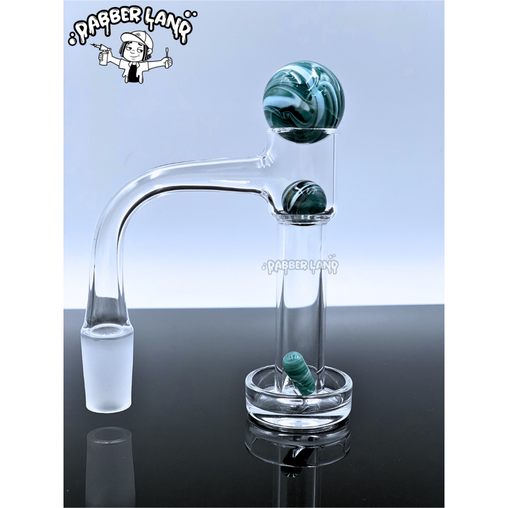 Glass Terp Slupers Marble Set Carb Cap For Quartz Banger 22mm คาร์ปแค๊บ ...