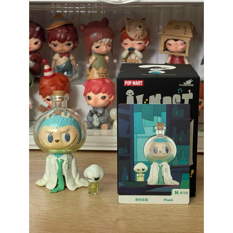 พร้อมส่ง Labubu almost hidden ของแท้ ฟิกเกอร์ Popmart แบบเลือกตัว ...