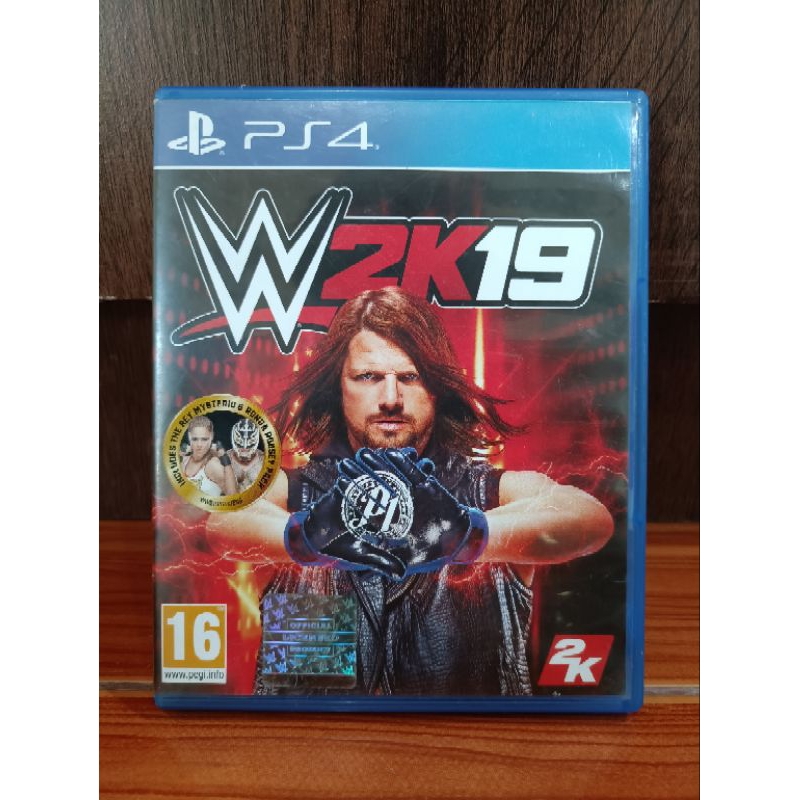 ps4 แผ่น ps4 มวยปล้ำ w2k19 มือ 2 | Shopee Thailand