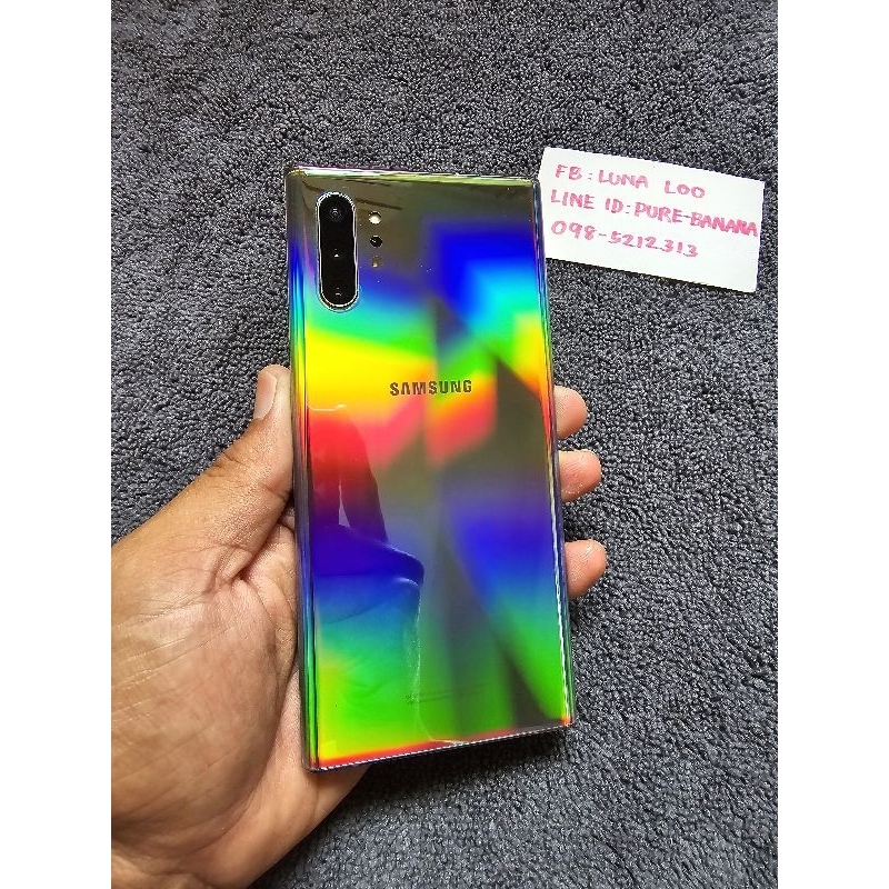 Galaxy Note 10 plus 12/256 อดีตเครื่องศูนย์ไทย | Shopee Thailand