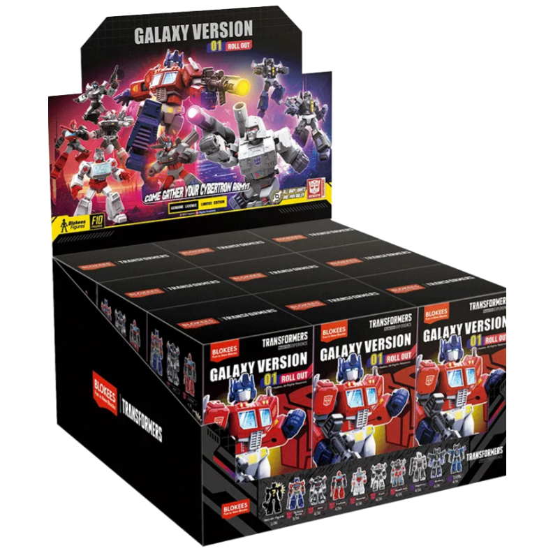 Blokees - Transformers Galaxy Version 01 ROLL OUT, Blokees Blind Box ...