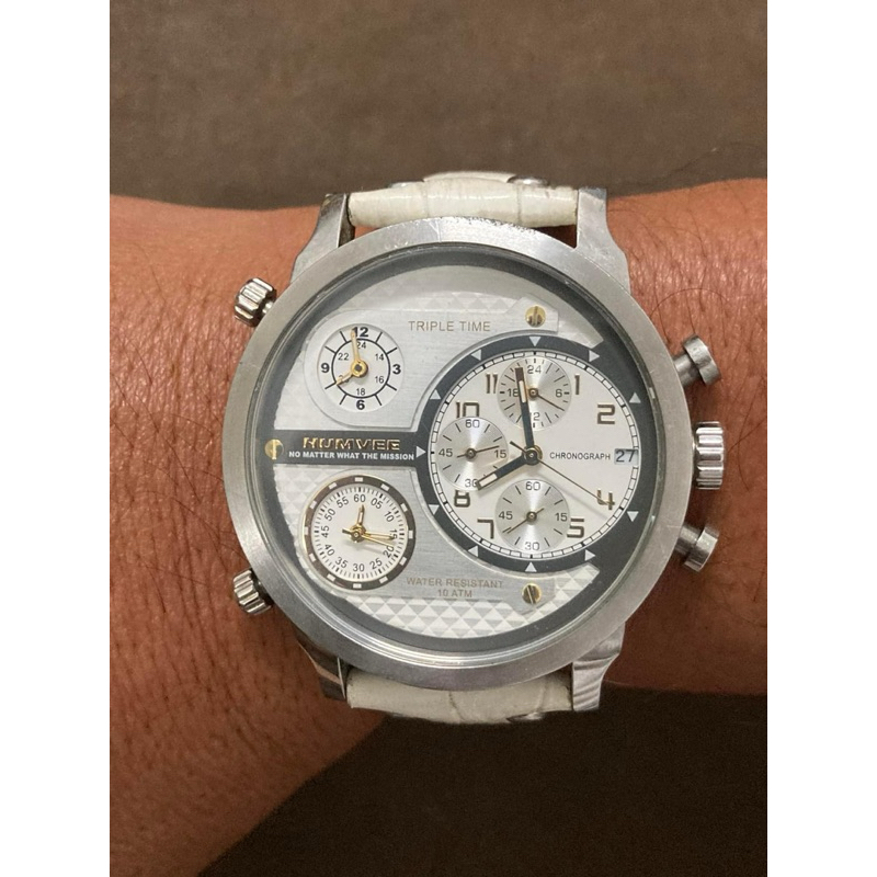 ขายนาฬิกาทหารทำให้รถทหาร Humer military watch humvee triple time ...