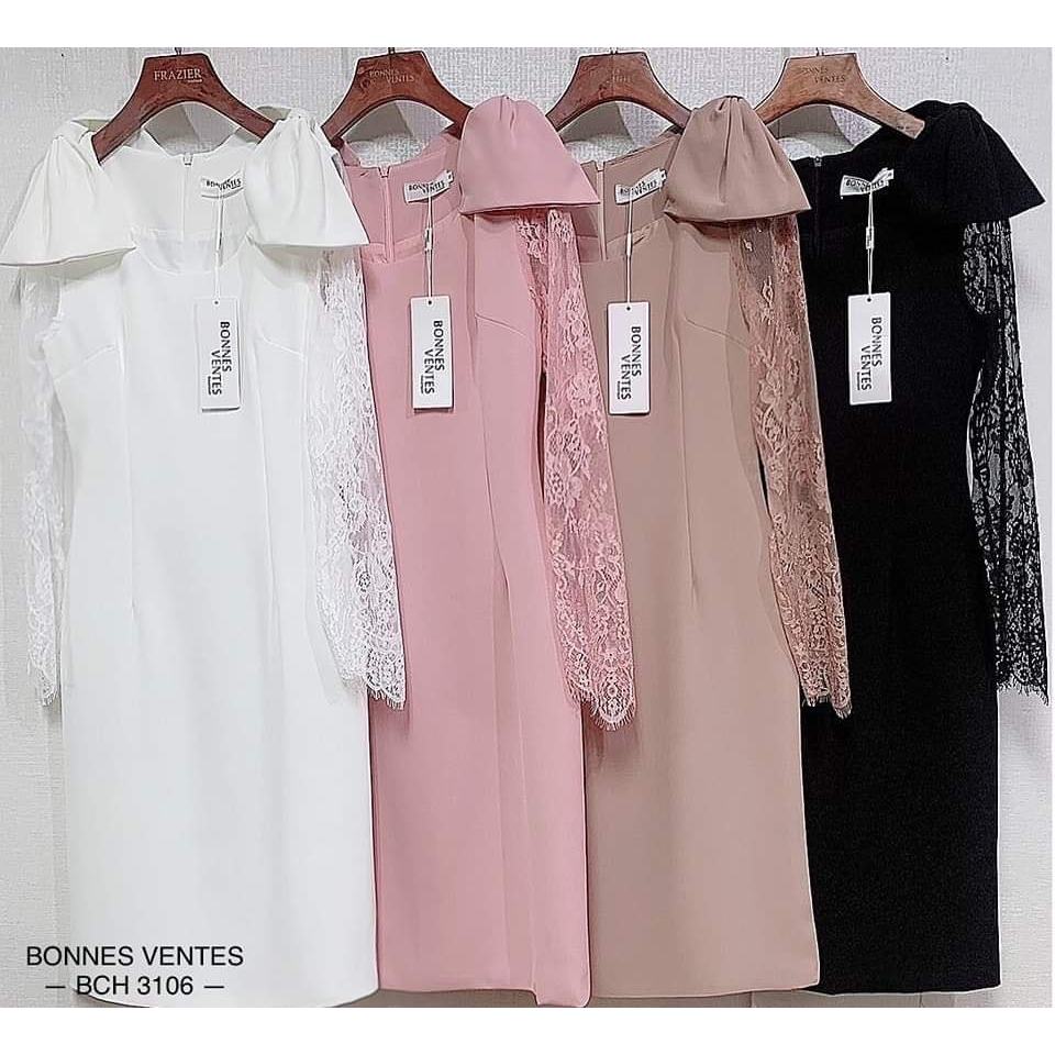 Brand FRAZIER : BCH 3106 : Size S M L XL เดรสทำงาน เดรสออกงาน (เชค ...