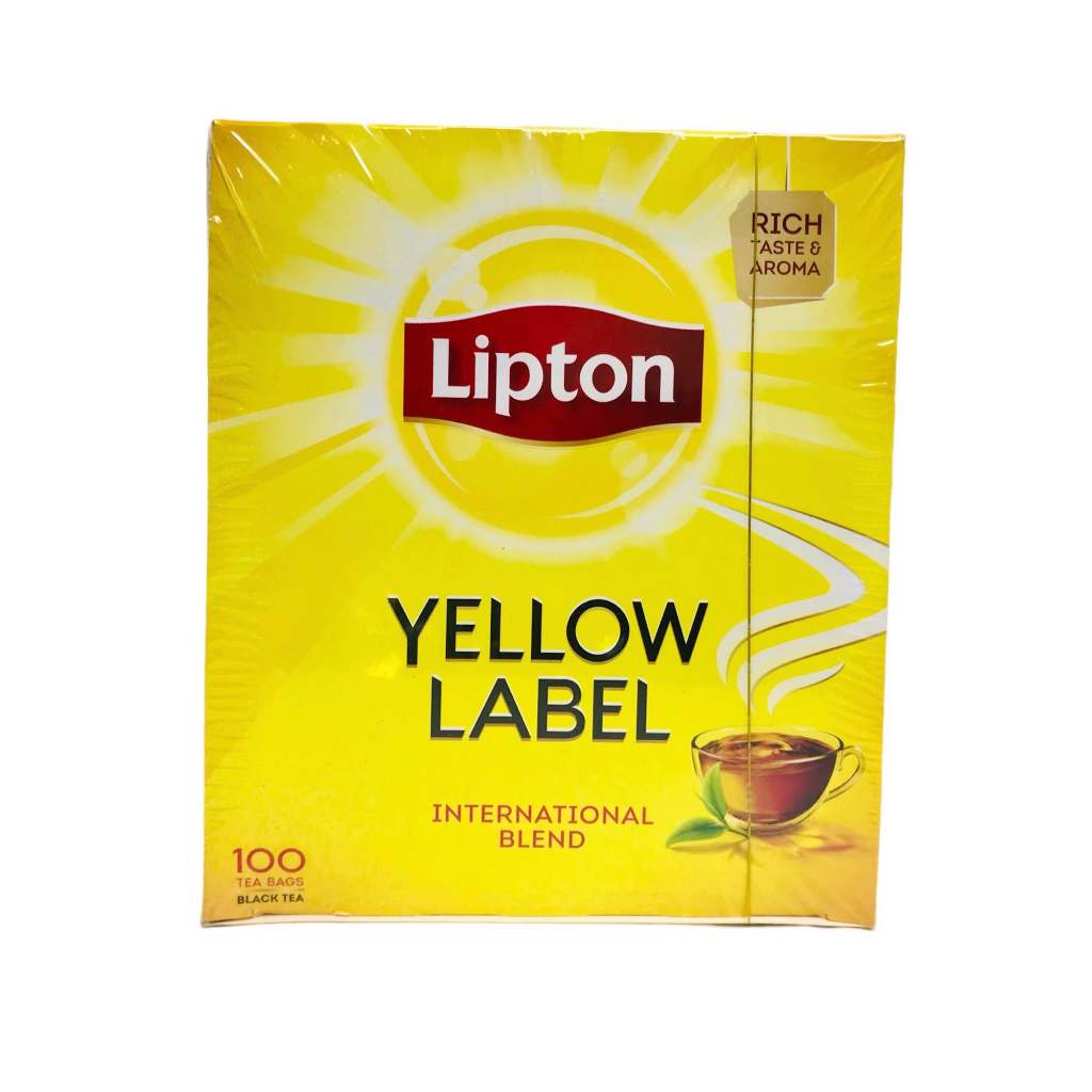 Lipton YELLOW LABEL 2g x 100(Exp : 21 /Nov/2025) (แบบซองจุม) | Shopee Thailand