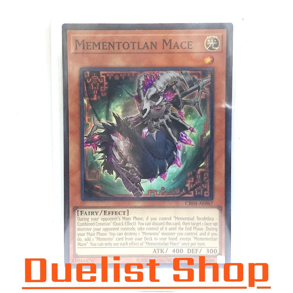 Mementotlan Mace (SR) Monster Light Level1 [Fairy/Effect] ชุด CR04 ...