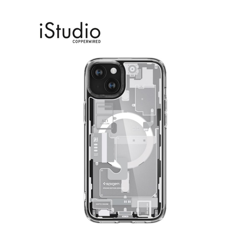 SPIGEN เคสใส Ultra Hybrid MagFit Zero One สำหรับ iPhone 15 ทุกรุ่น ...