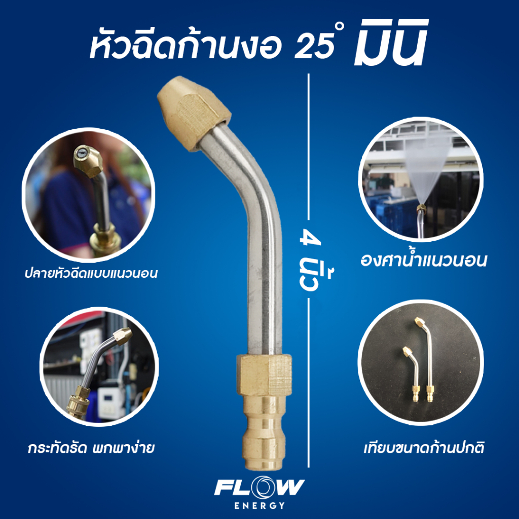 CP020 หัวฉีดก้าน 25 องศา มินิ | Shopee Thailand