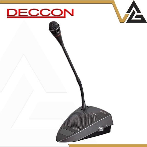 DECCON MC-85 ไมค์ประชุมตั้งโต๊ะ คอยาว 31ซม เครื่องเสียง ประกาศ สาย5m ...
