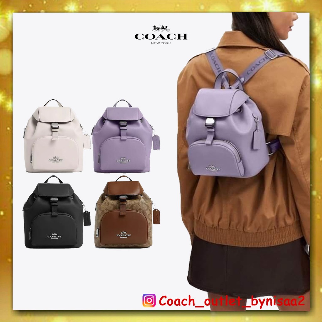 coach Pace Backpack In Signature Canvas | Shopee Thailand
