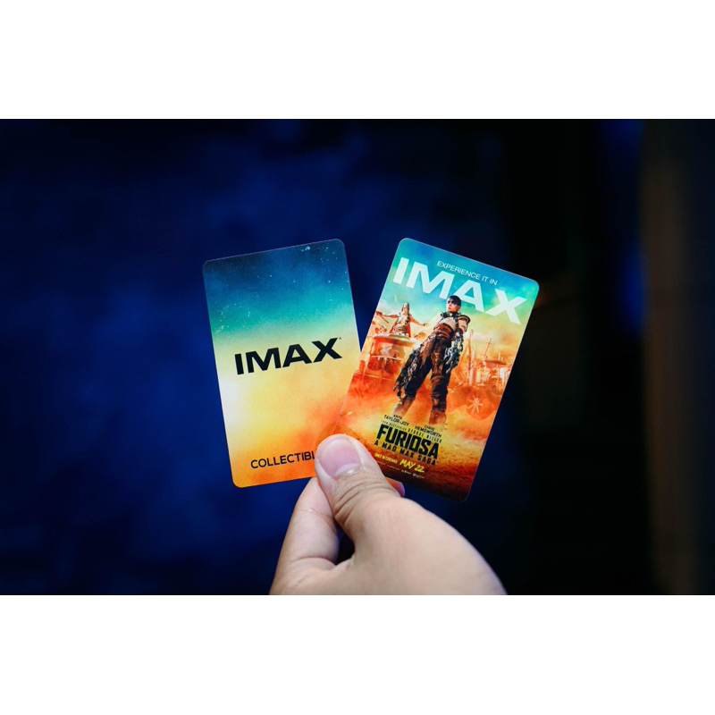 (ทักลด50%) 🔥บัตรสะสม Furiosa A Mad Max บัตร IMAX Collectible Card จาก ...