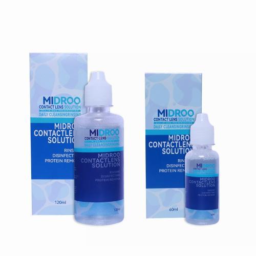 Midroo Contact Lens Solution น้ำยาล้างคอนแทคเลนส์ ขนาด 60ml / 120ml ...