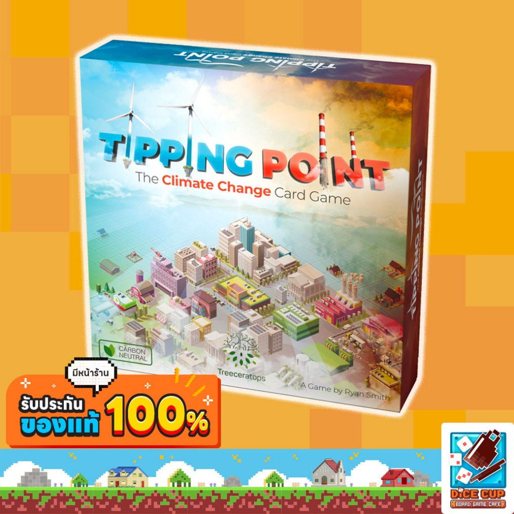 [ของแท้] Tipping Point - The Climate Change Card Game Board Game ...