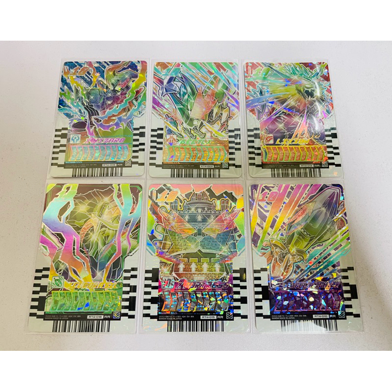 PHASE 04 - Ride Chemy Trading Card - ชุดการ์ด Rainbow & คอมโบ ( ระดับ RR ) Kamen Rider Gotchard ...